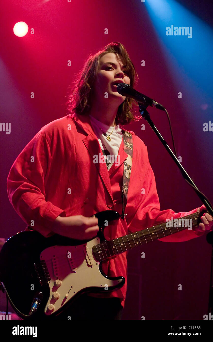 Ida Maria performing at the NME Shockwaves Award Show at Camden Town's ...