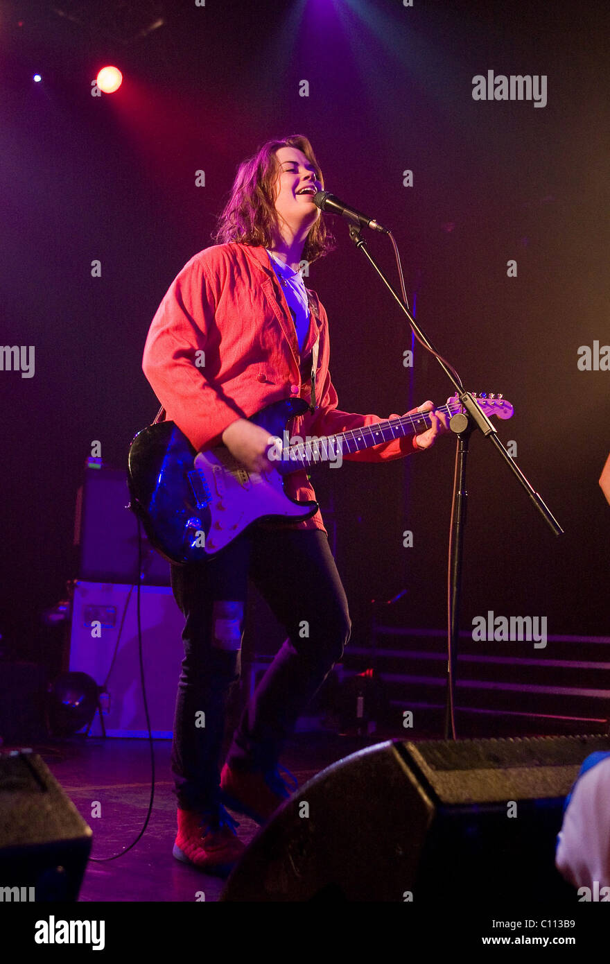 Ida Maria performing at the NME Shockwaves Award Show at Camden Town's ...