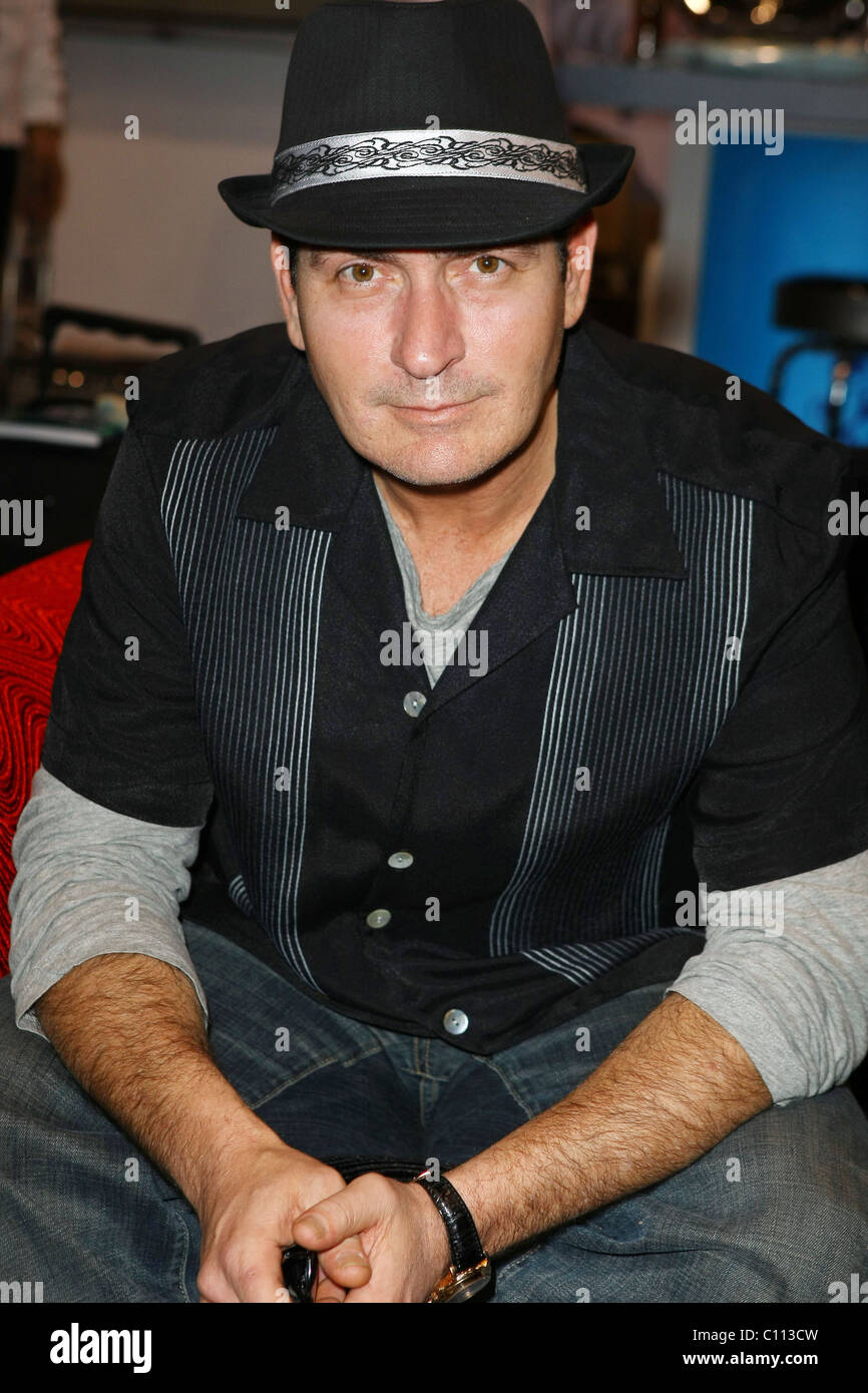 Charlie Sheen Magic Marketplace 2009 at the Las Vegas Convention Center ...