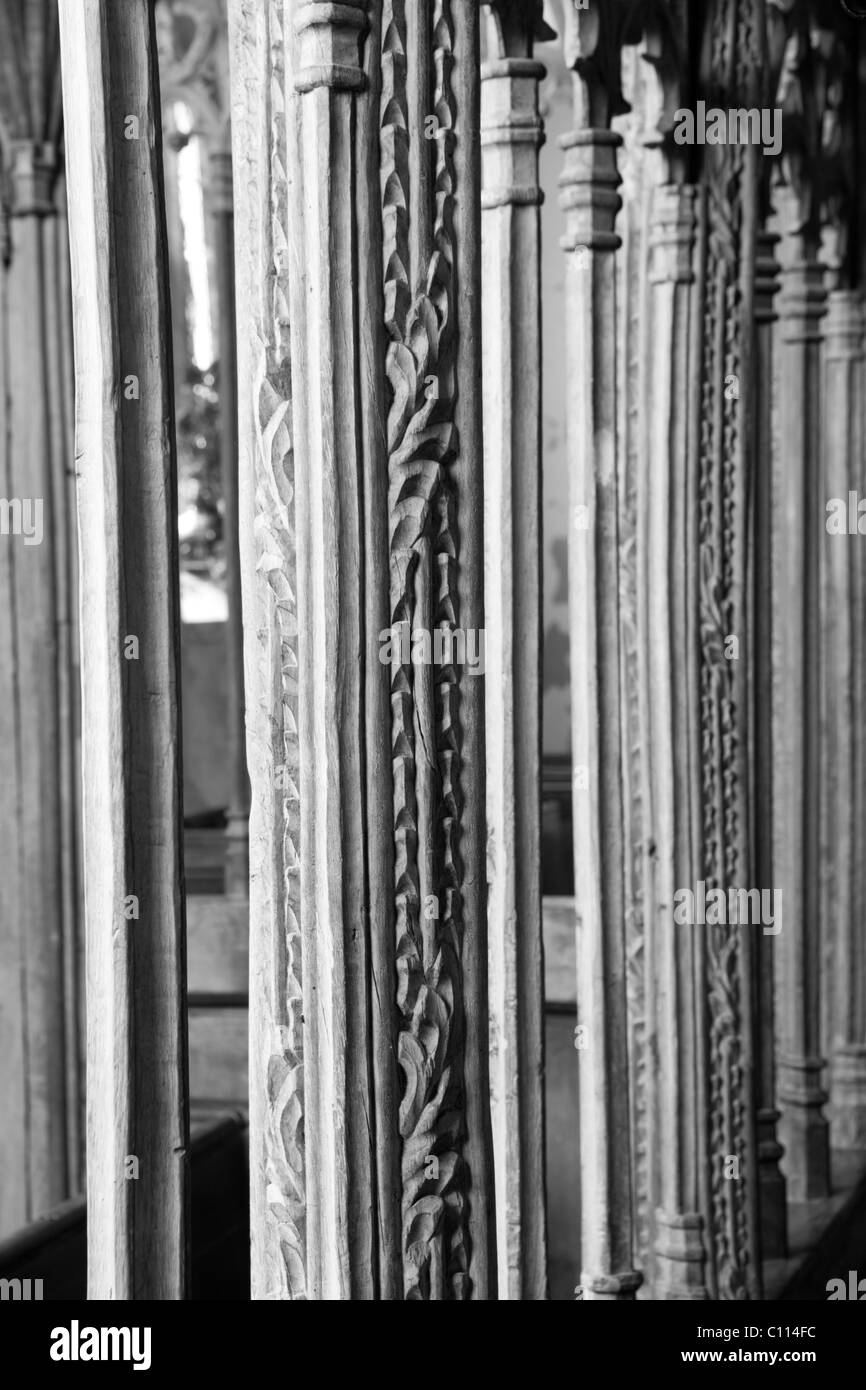 Church of St. Nicholas and St. Cyriac, South Pool, Devon, fine rood ...