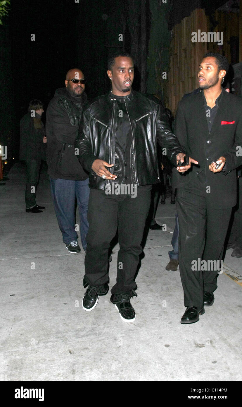 Sean 'Diddy' Combs leaving Nobu Berkeley restaurant after celebrating ...
