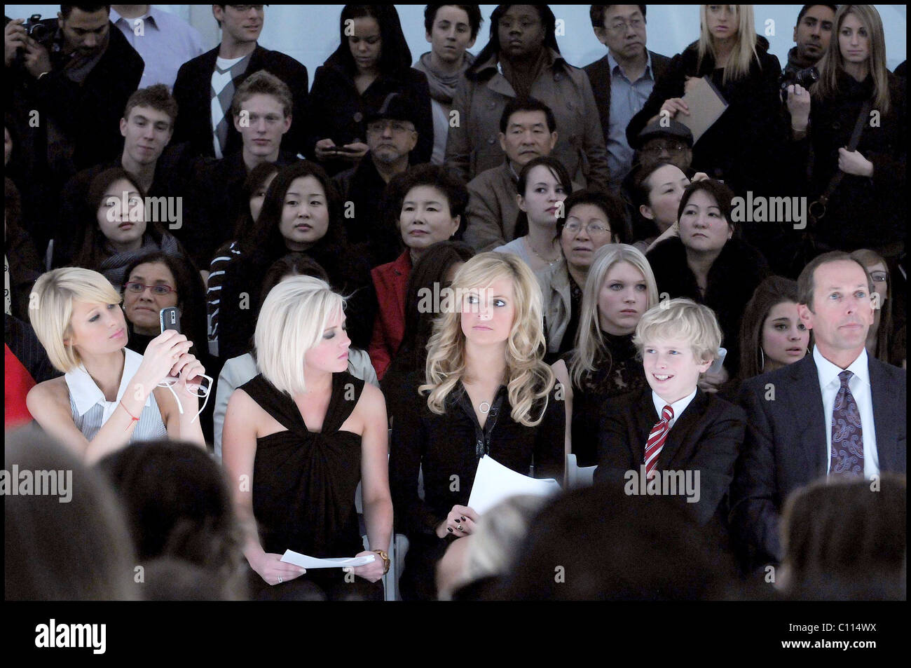 Nicky Hilton, Paris Hilton, Sydney DeVos and Cassandra DeVos Mercedes ...