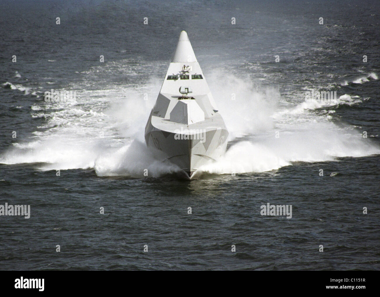 World's first true stealth warship The Swedish Navy has unveiled its ...