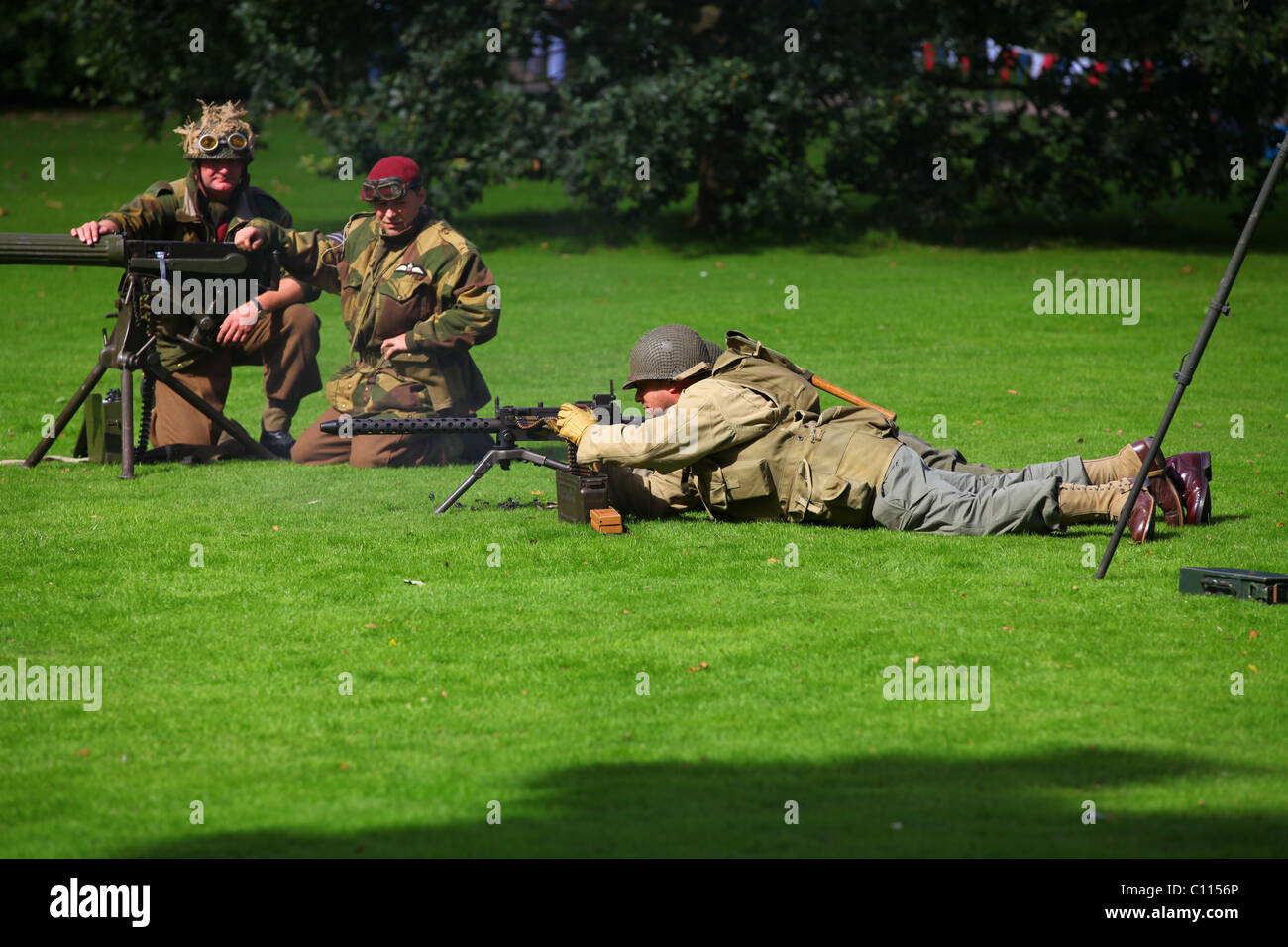 Ww2 us machine gun hi-res stock photography and images - Alamy