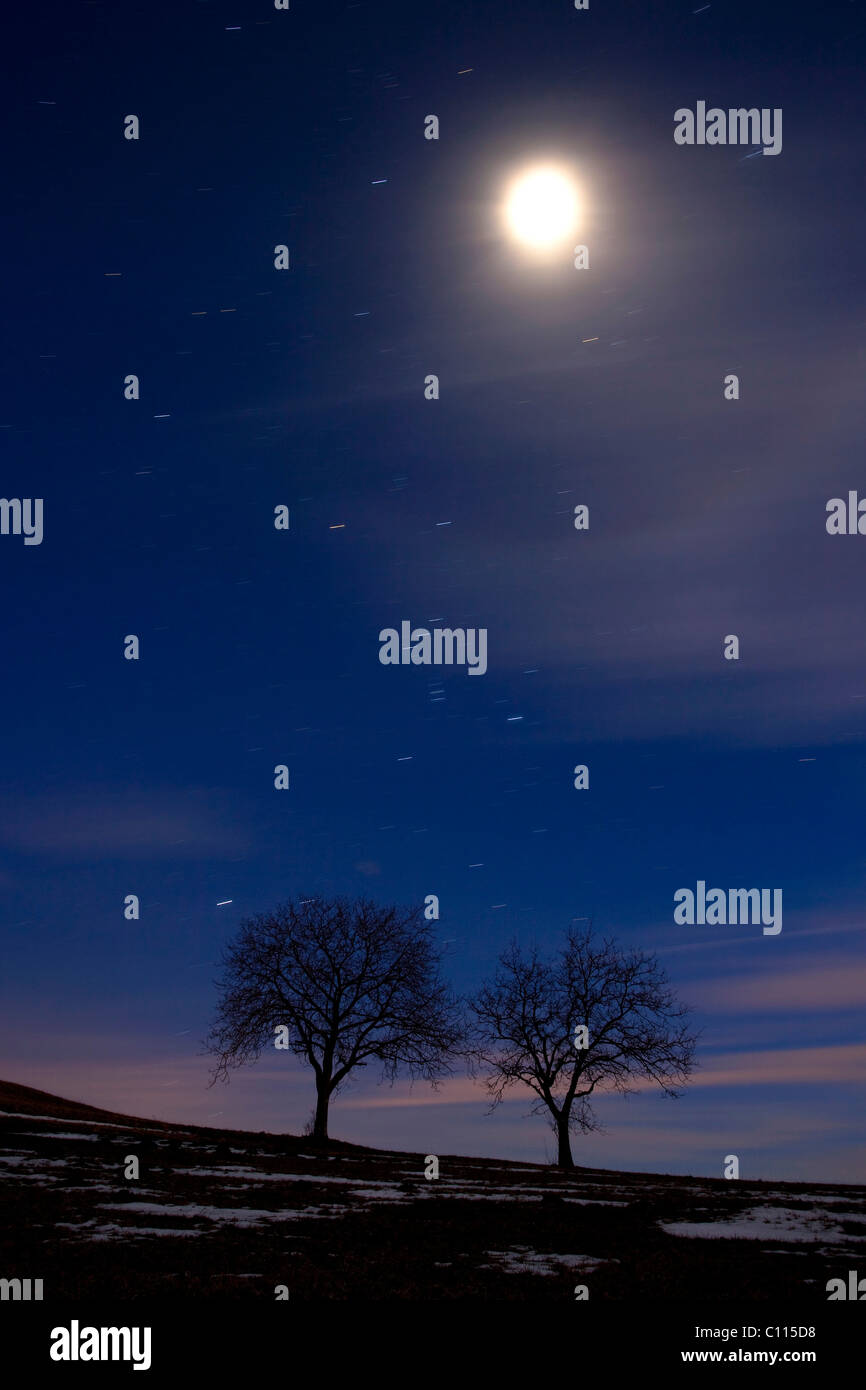 Full moon spring hi-res stock photography and images - Alamy