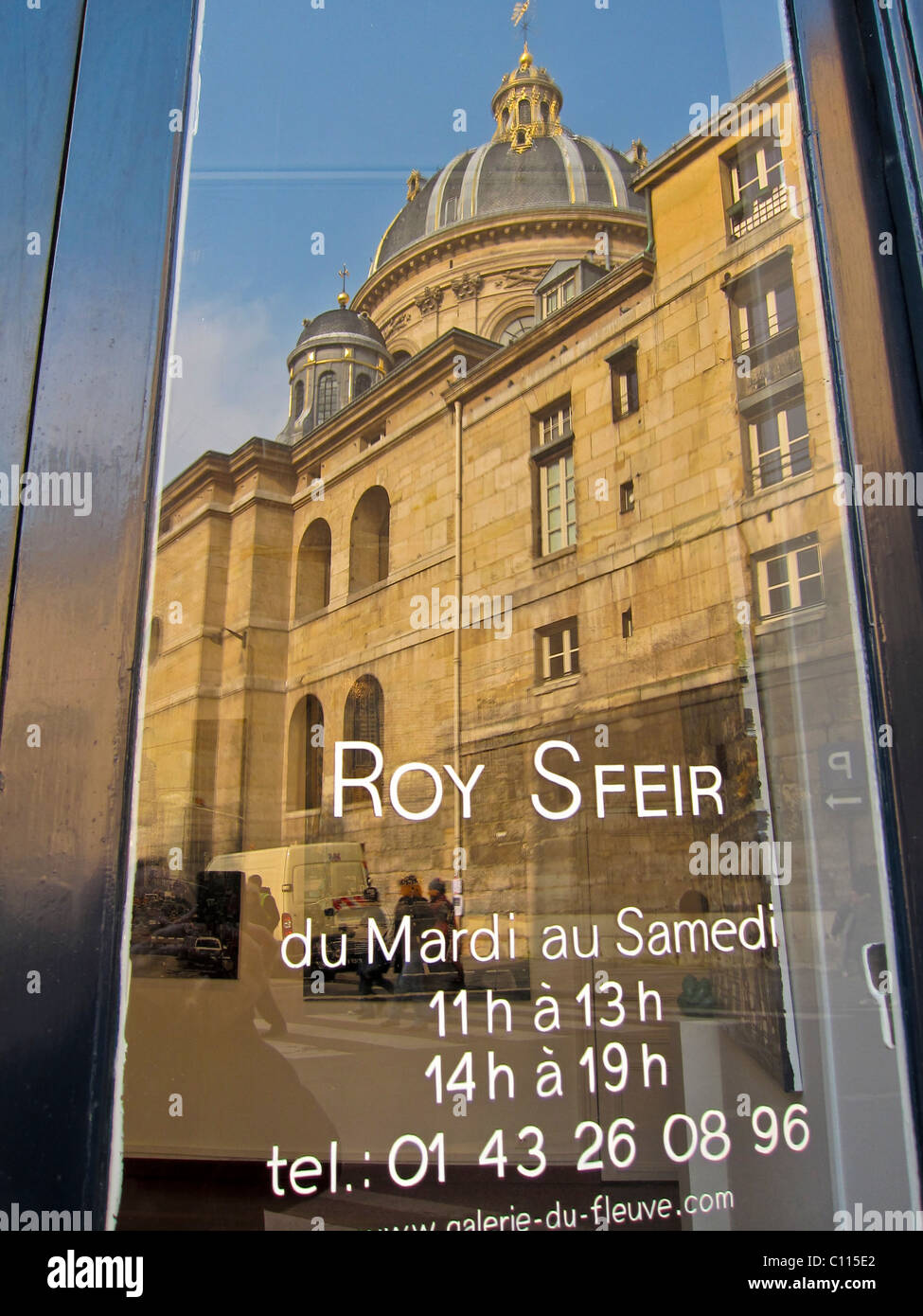 Paris, France, French Art Gallery in Saint Germain des Prés District ...