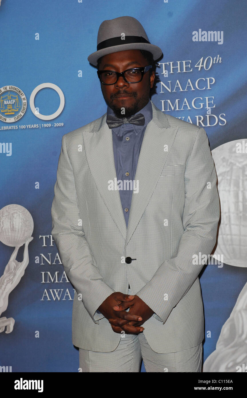 Will.I.Am, 40th NAACP Image Awards held at the Shrine Auditorium ...