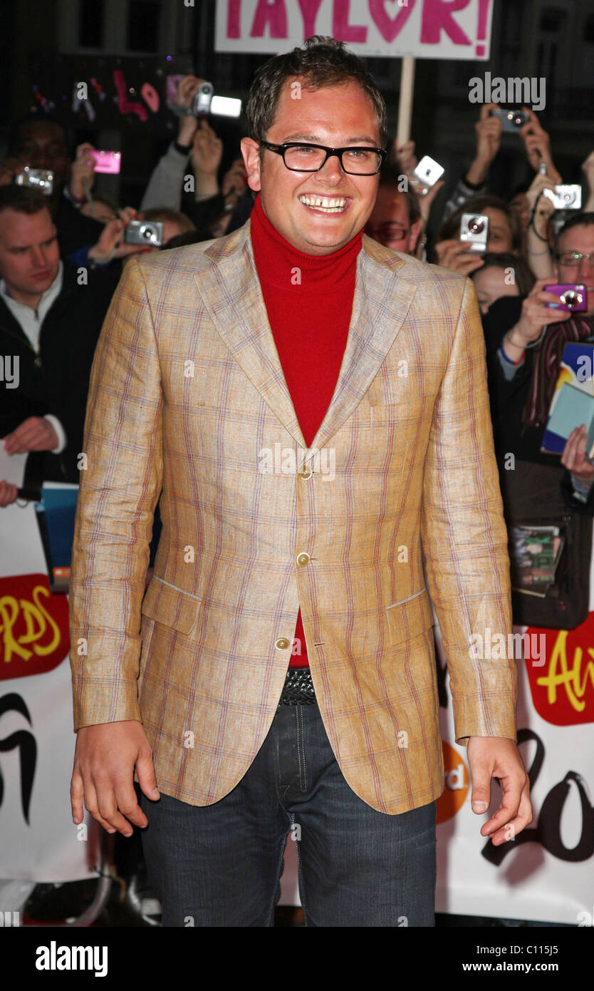 Alan Carr The 2009 BRIT Awards - Red Carpet Arrivals held at Earls ...