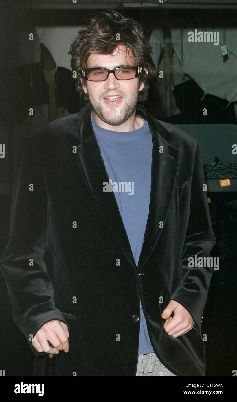 Jason Davis aka 'Gummy Bear' leaving Mr Chow restaurant Los Angeles ...