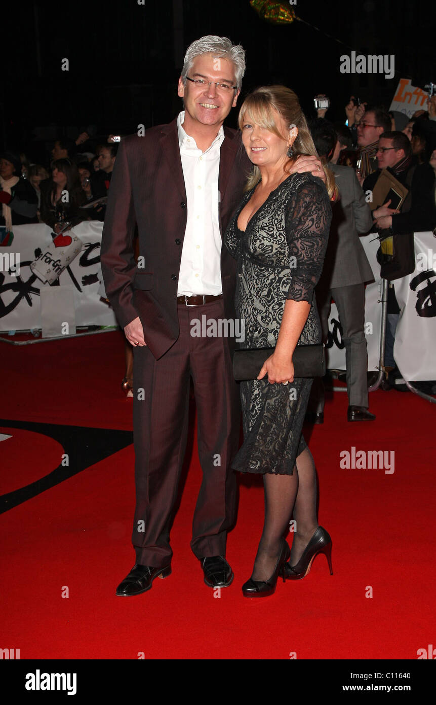 Phillip Schofield with his wife Stephanie Schofield The 2009 BRIT ...