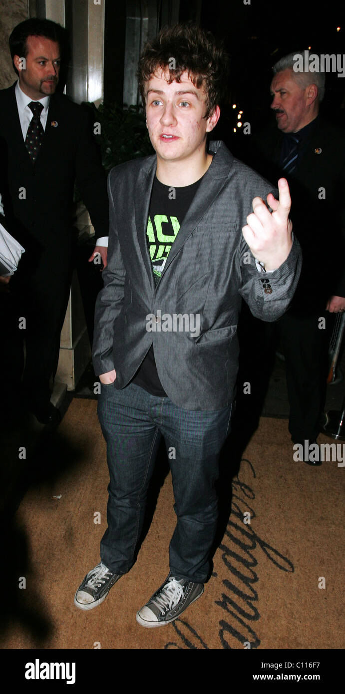 Tommy Riley Brit Awards 2009 Universal Aftershow party at Claridges ...