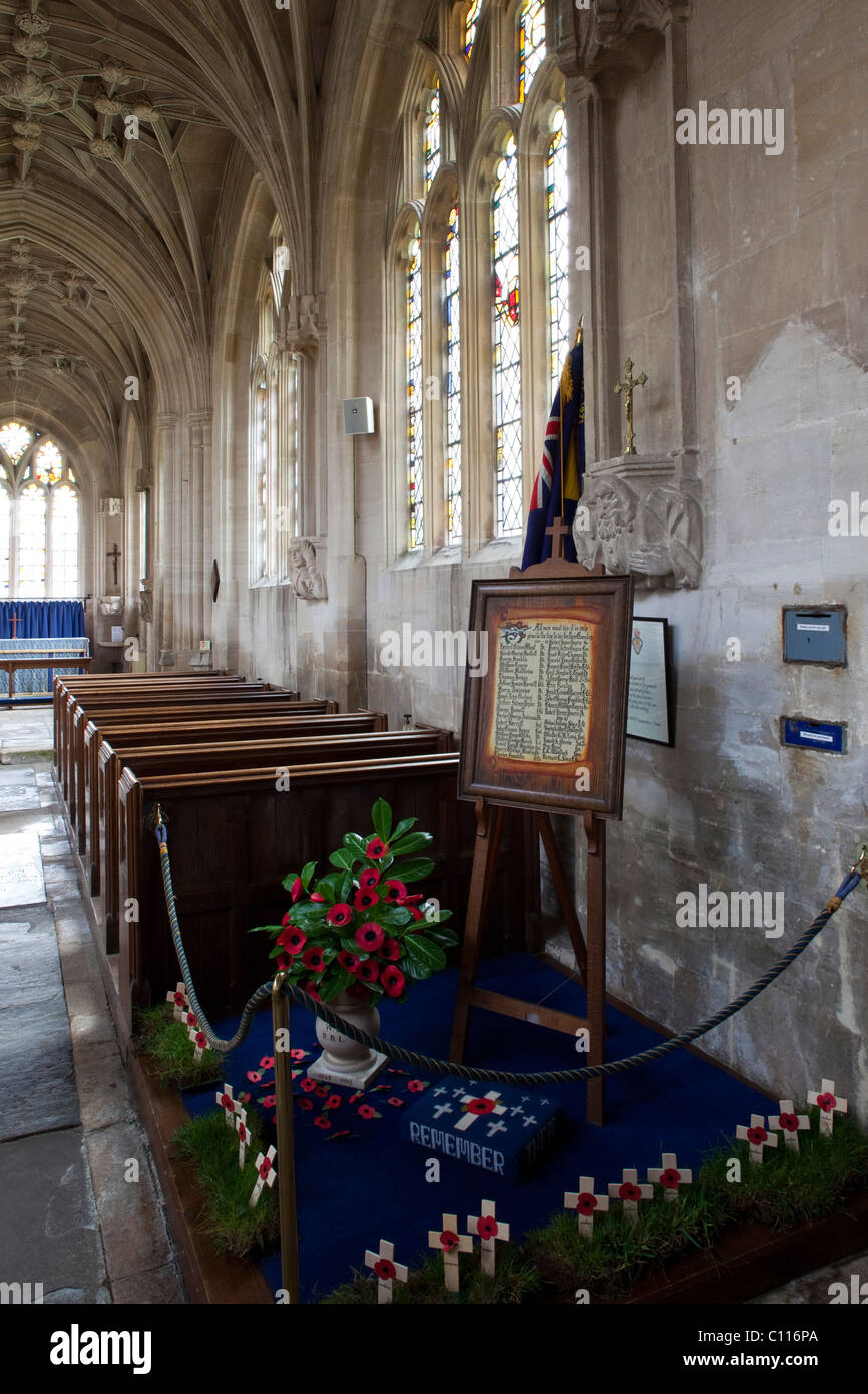 Church of St Mary, Steeple Ashton, Somerset, Perpendicular style Stock ...
