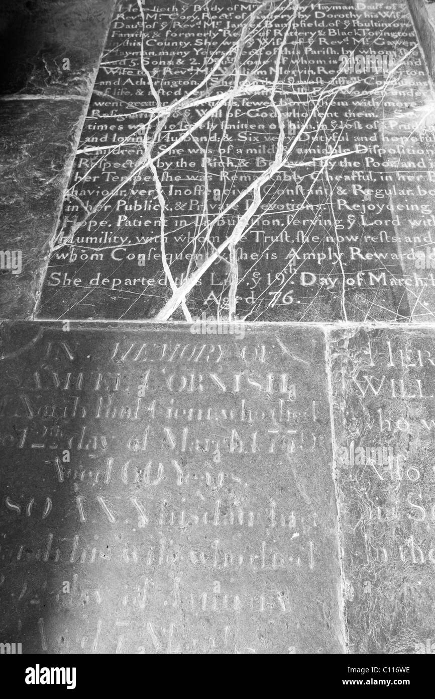 Church of St. Nicholas and St. Cyriac, South Pool, Devon Stock Photo ...