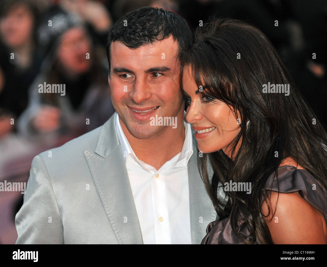 Joe Calzaghe and wife The 2009 BRIT Awards - Red Carpet Arrivals held ...
