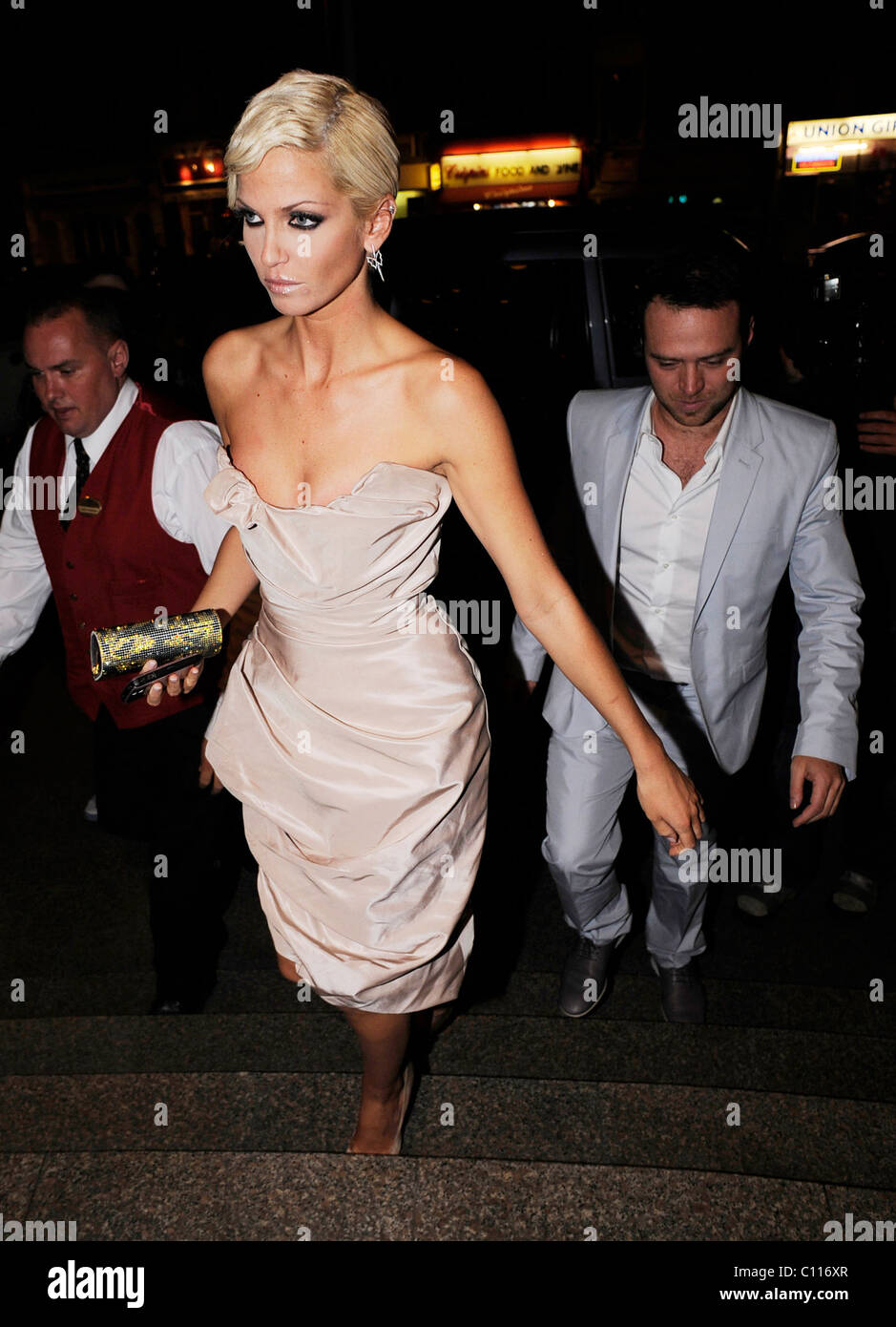 Sarah Harding and Tom Crane Brit Awards 2009 Universal Aftershow party ...