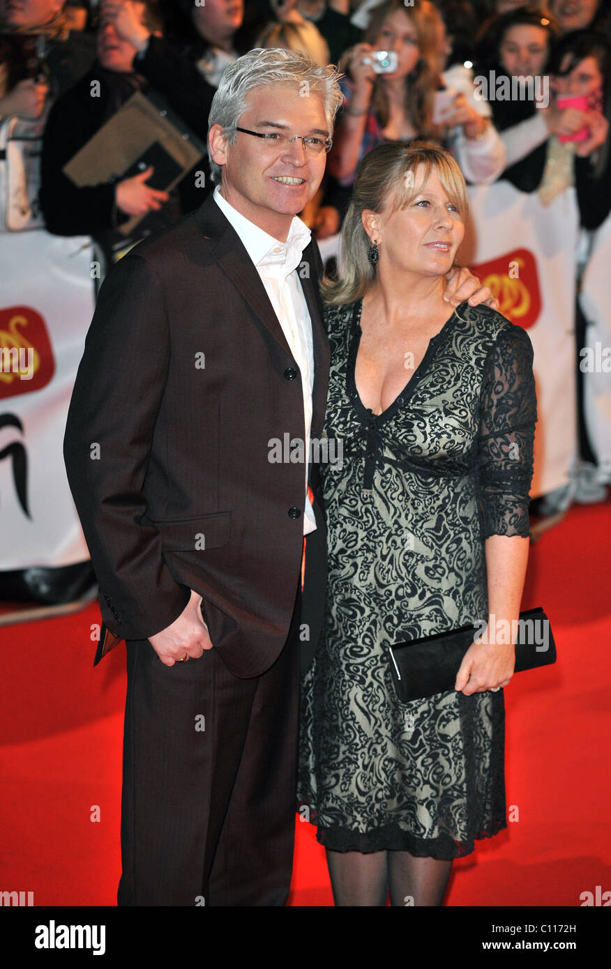 Paul Schofield and wife The 2009 BRIT Awards - Red Carpet Arrivals held ...