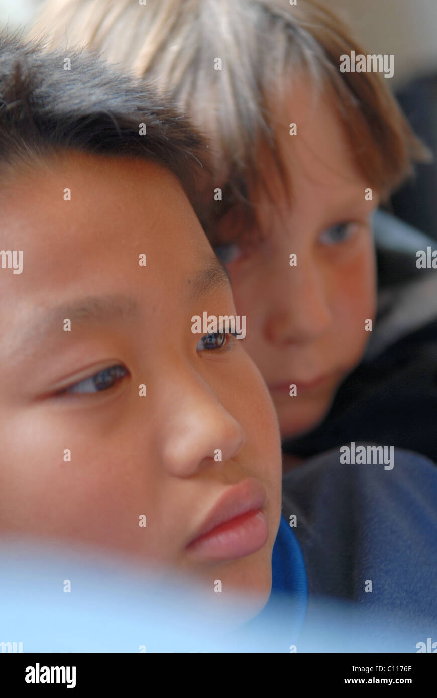 Engaged child hi-res stock photography and images - Alamy