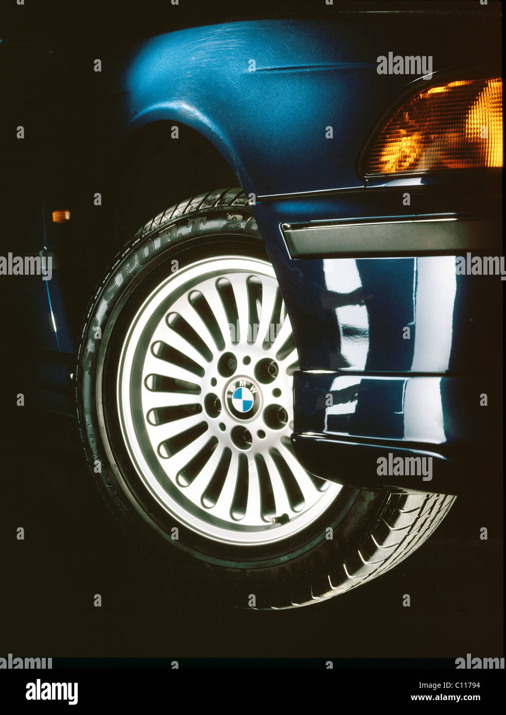 Close up of BMW Car wheel Stock Photo - Alamy