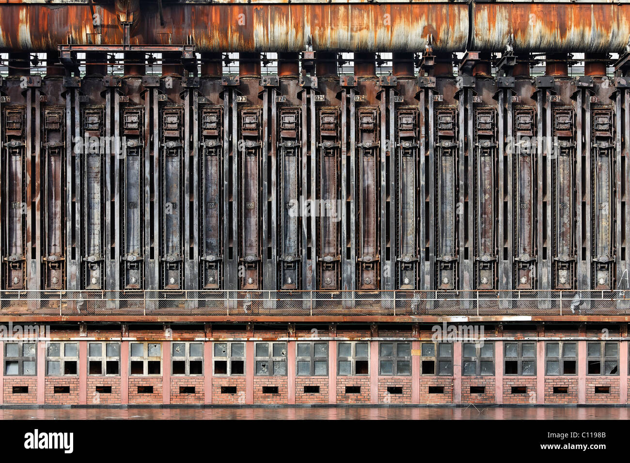 Disused coking plant, coke oven block, Zollverein Coal Mine Industrial ...
