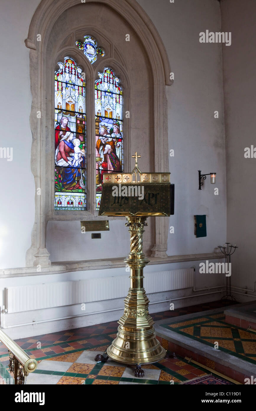 St Mary Church, Yatton, Somerset. Perpendicular church with wagon roof ...