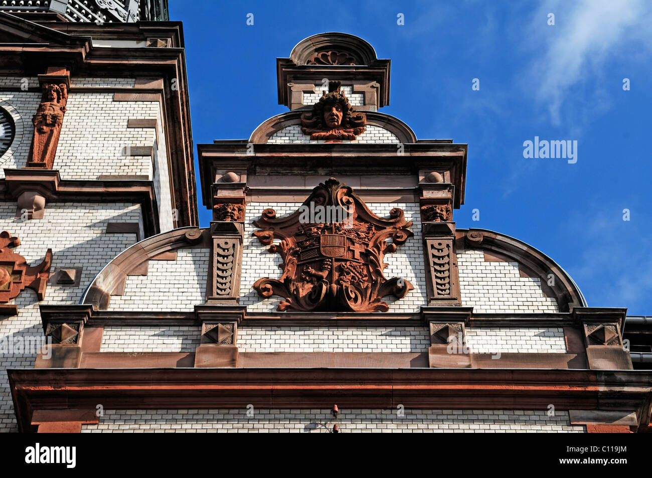 Decorative gable in old hi-res stock photography and images - Alamy