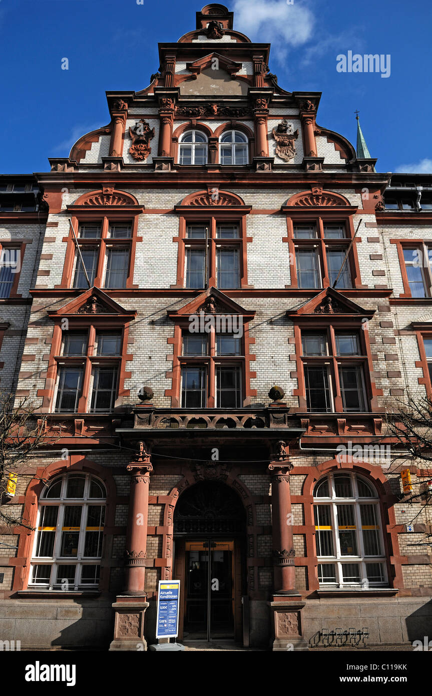 Ornate facade of the main post office, built from 1892 to 1897 in Neo ...