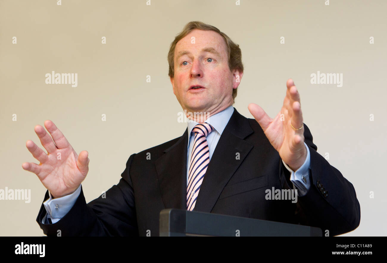 Taoiseach Enda Kenny Speak High Resolution Stock Photography and Images ...