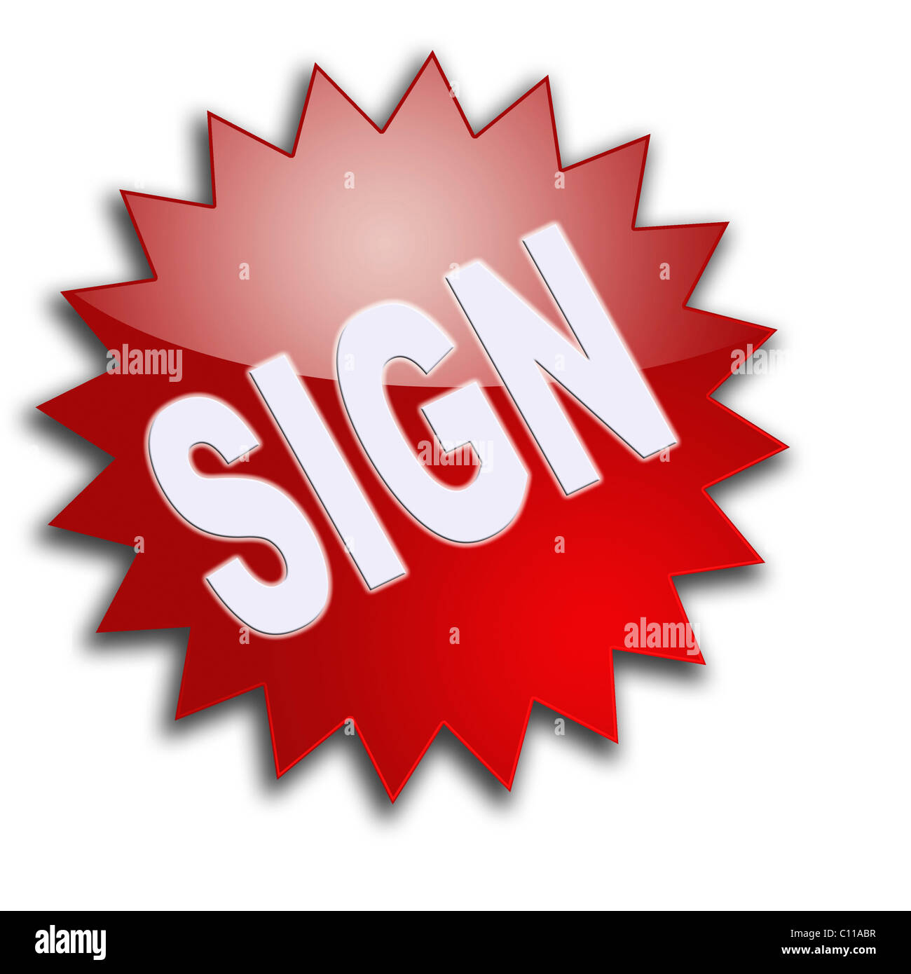 Red sign lettering hi-res stock photography and images - Alamy