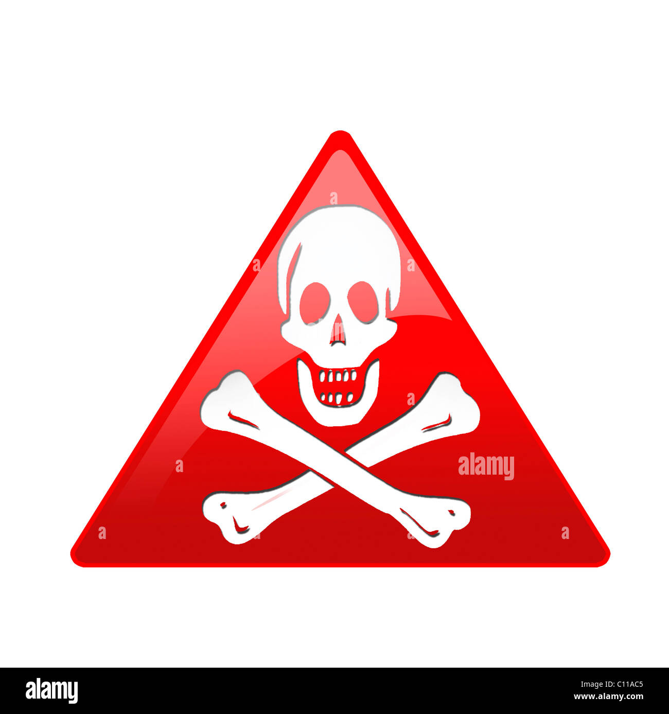 Skull and crossbones icon hi-res stock photography and images - Alamy