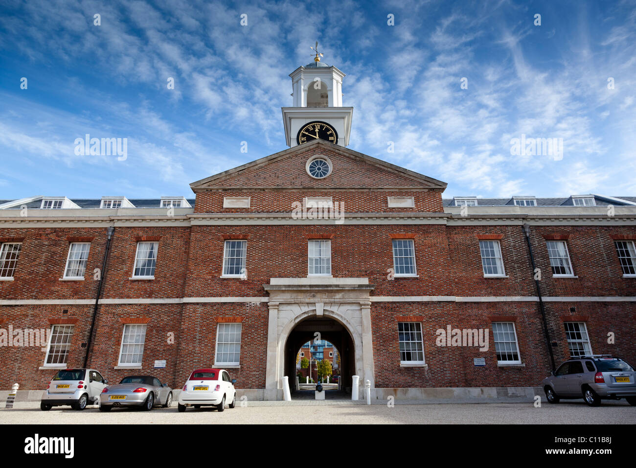 The Vulcan Building, built in 1814 as a naval storehouse and now partly ...