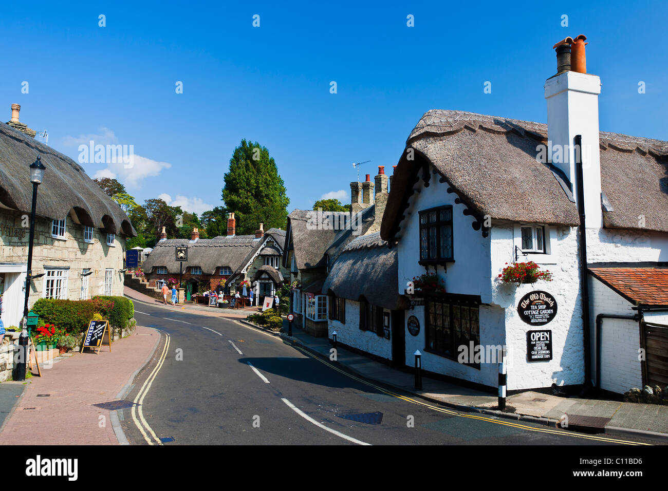 UK old Shanklin isle of wight Stock Photo - Alamy