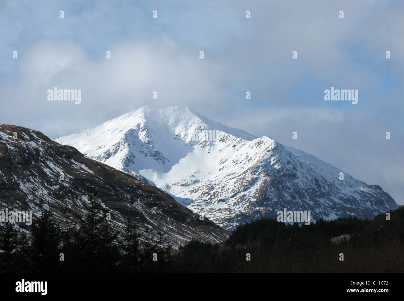 Ben Lui Tyndrum Scotland Stock Photo - Alamy