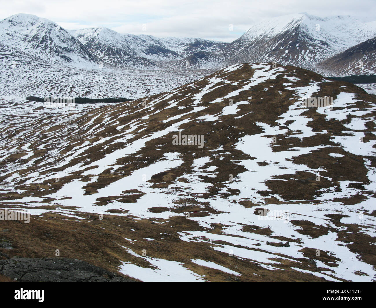 Black Mount Rannoch Moor near Glencoe Scotland Stock Photo - Alamy