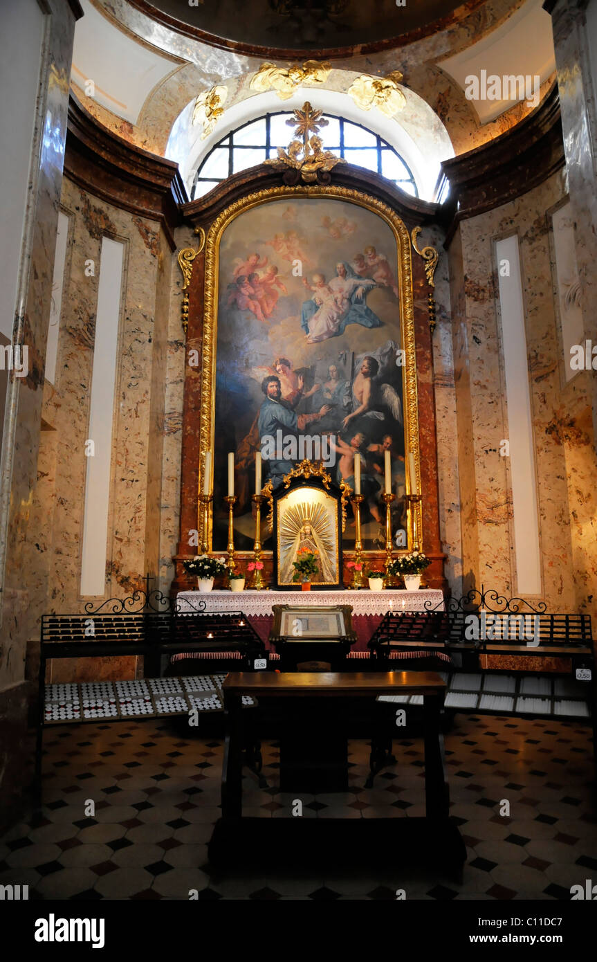 Side altar, Karlskirche, Charles Church, 1716-1736, Vienna, Austria ...