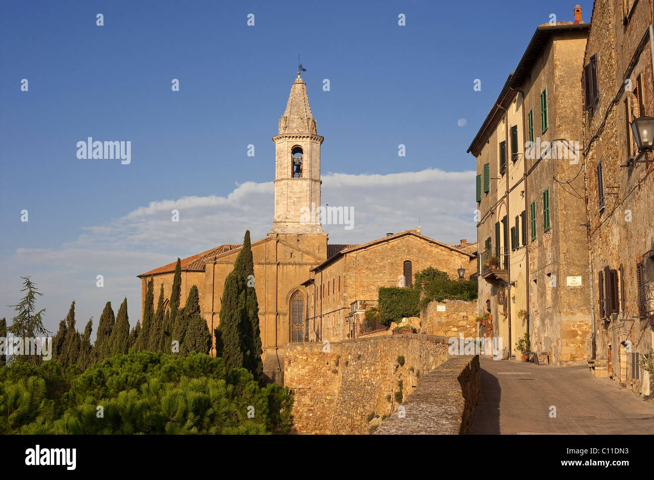 Pienza Cathedral Tuscany High Resolution Stock Photography and Images ...