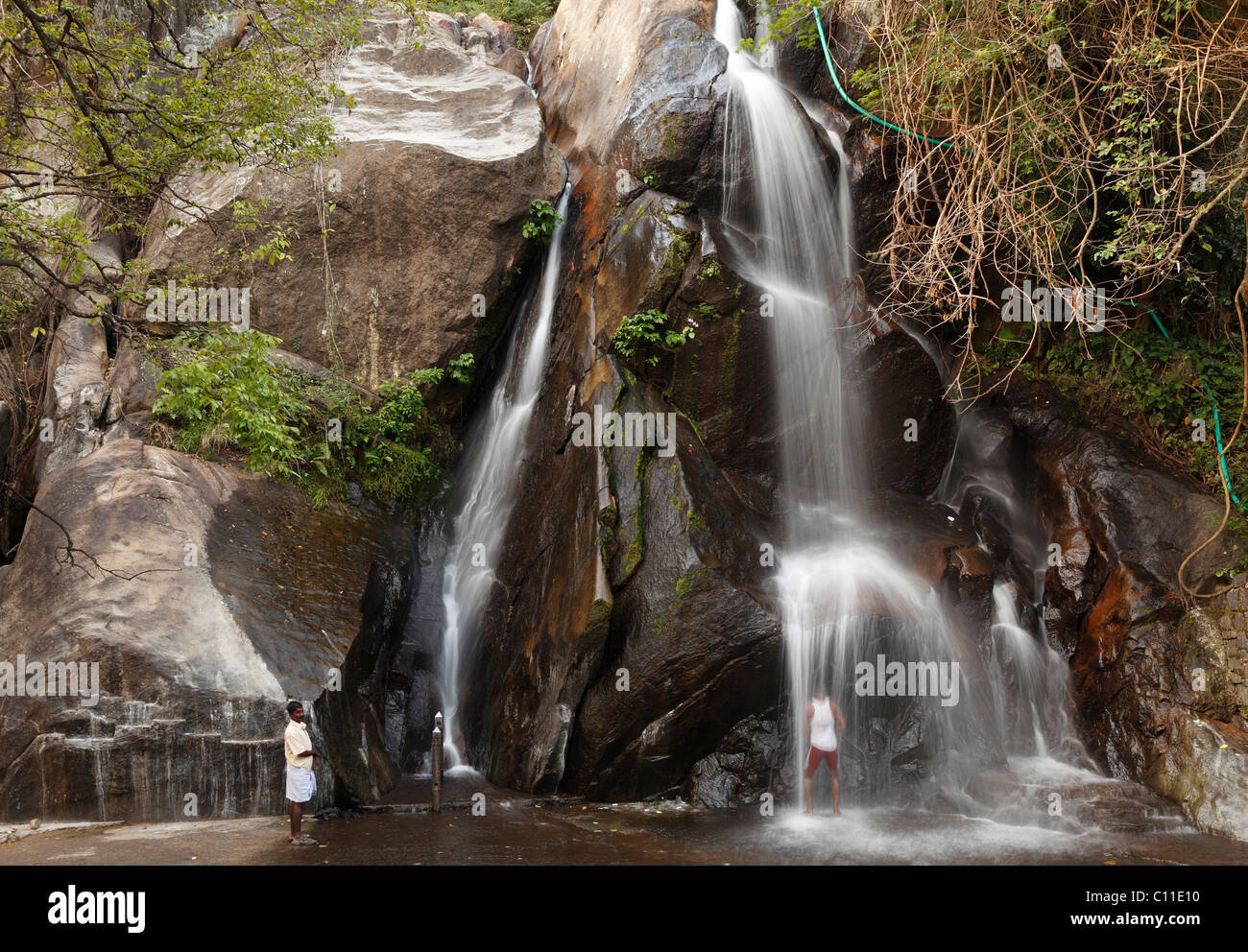 Kutralam waterfalls, Kuttralam, Kuttalam, Courtallam, Western Ghats ...