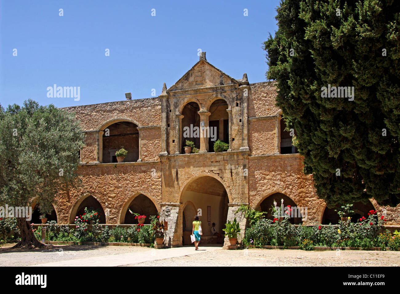 Arkadi Monastery, Moni Arkadi, National Monument, Crete, Greece, Europe ...