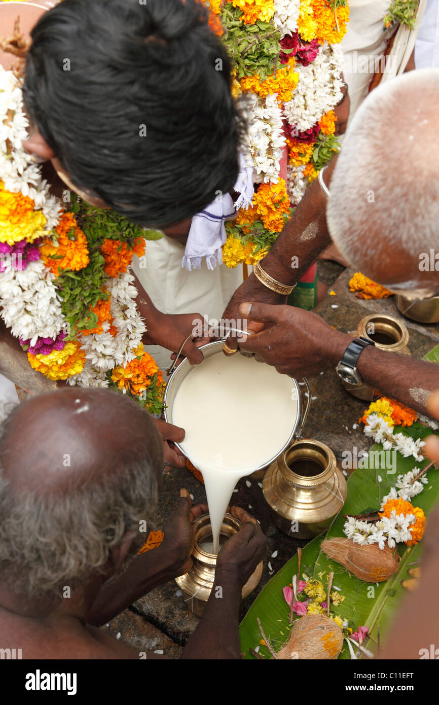 Ritual milk hi-res stock photography and images - Alamy