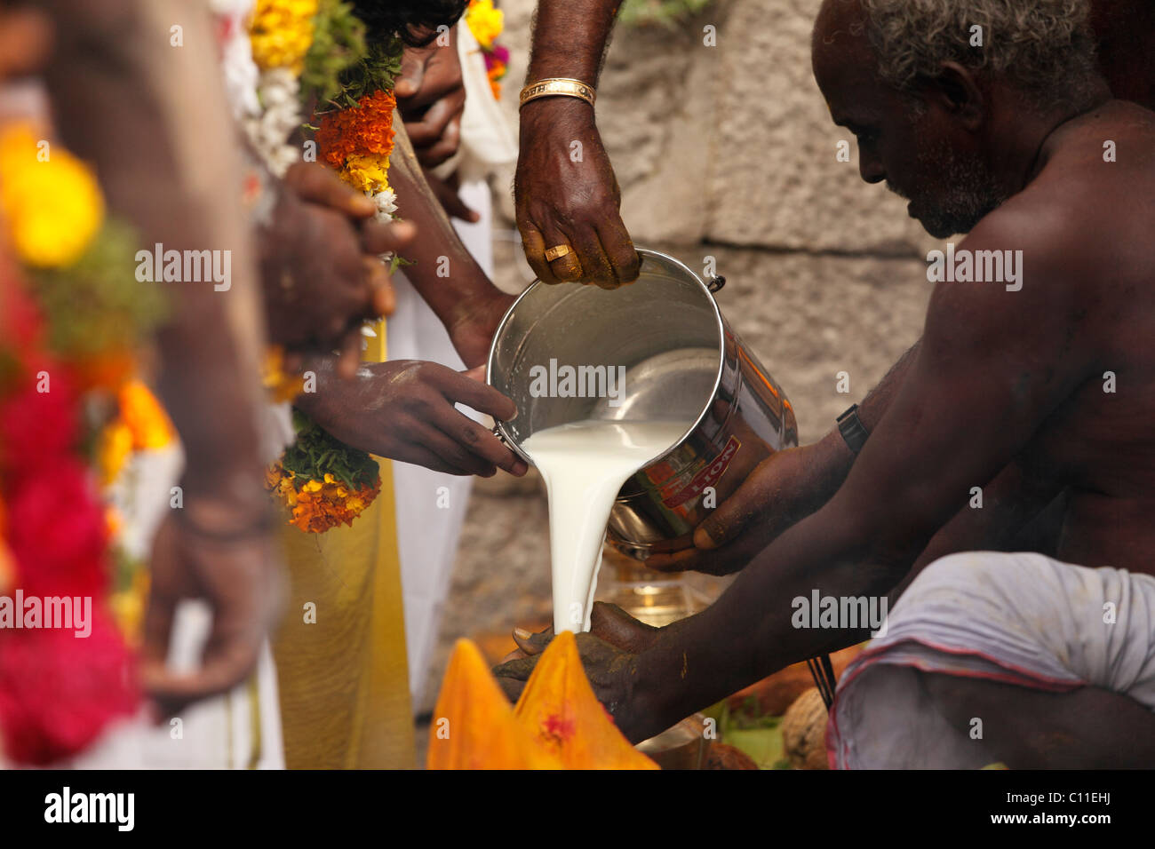 Thaipusam festival in tenkasi tamil hi-res stock photography and images ...