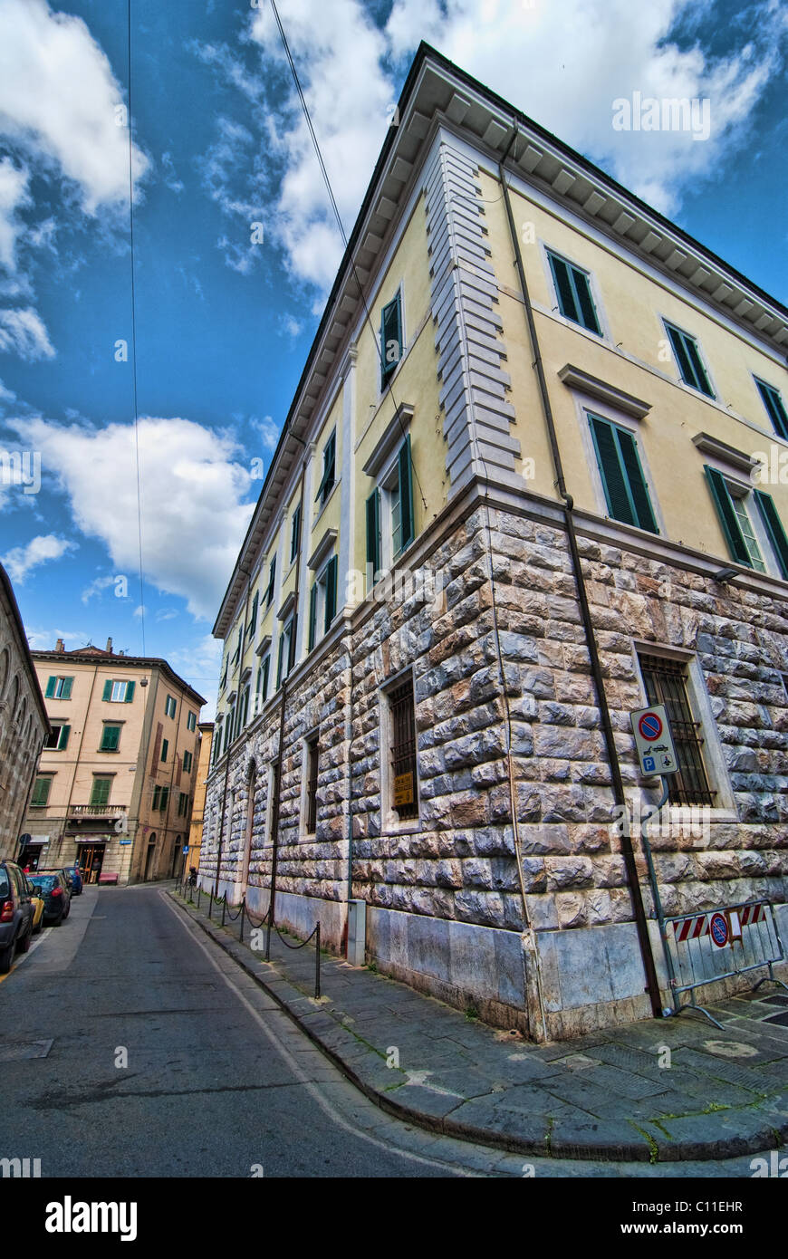 Typical Ancient Building in Pisa, Italy Stock Photo - Alamy
