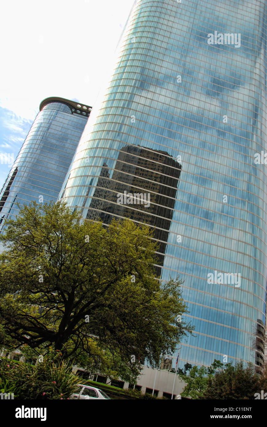 Buildings in Houston, Texas, March 2008 Stock Photo - Alamy