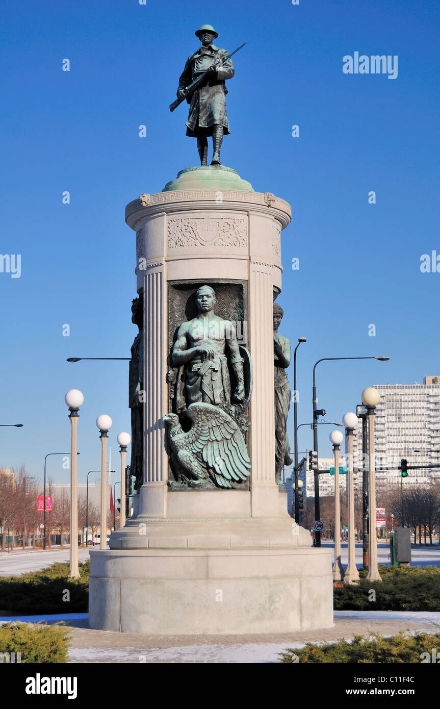 Victory Monument by sculptor Leonard Crunelle was built to honor the ...