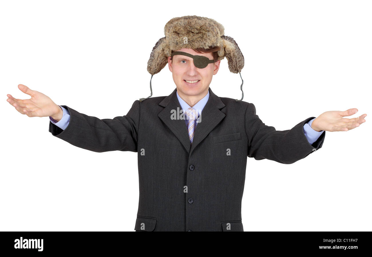 Man with the black eye patch hi-res stock photography and images - Alamy