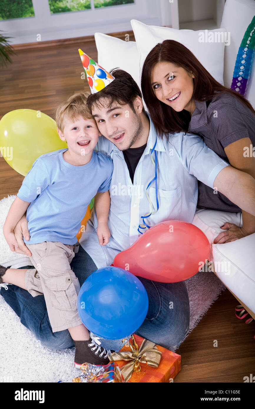 celebrating birthday Stock Photo - Alamy