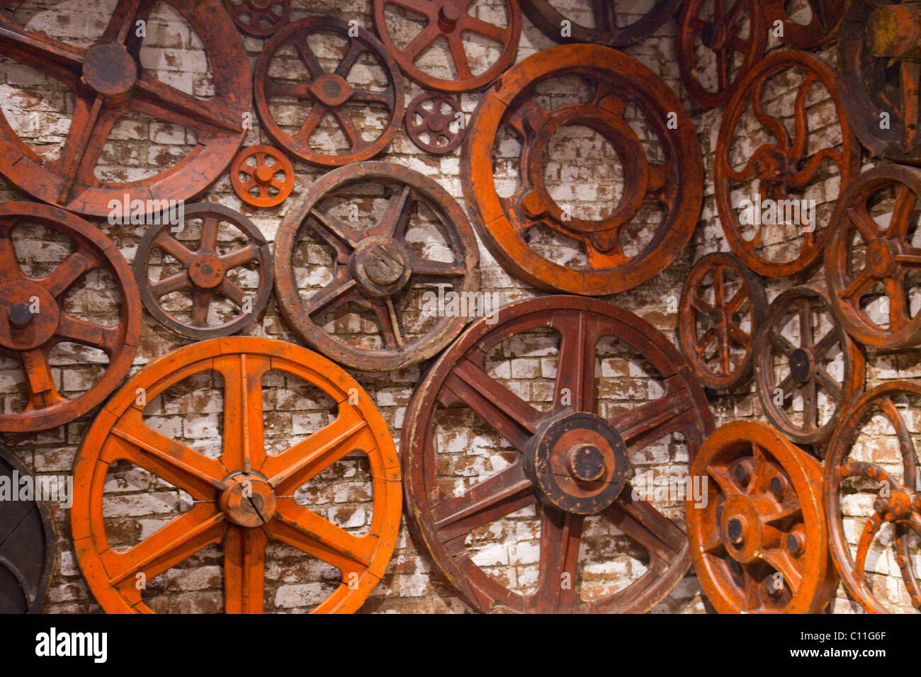 Large toothed wheel hi-res stock photography and images - Alamy