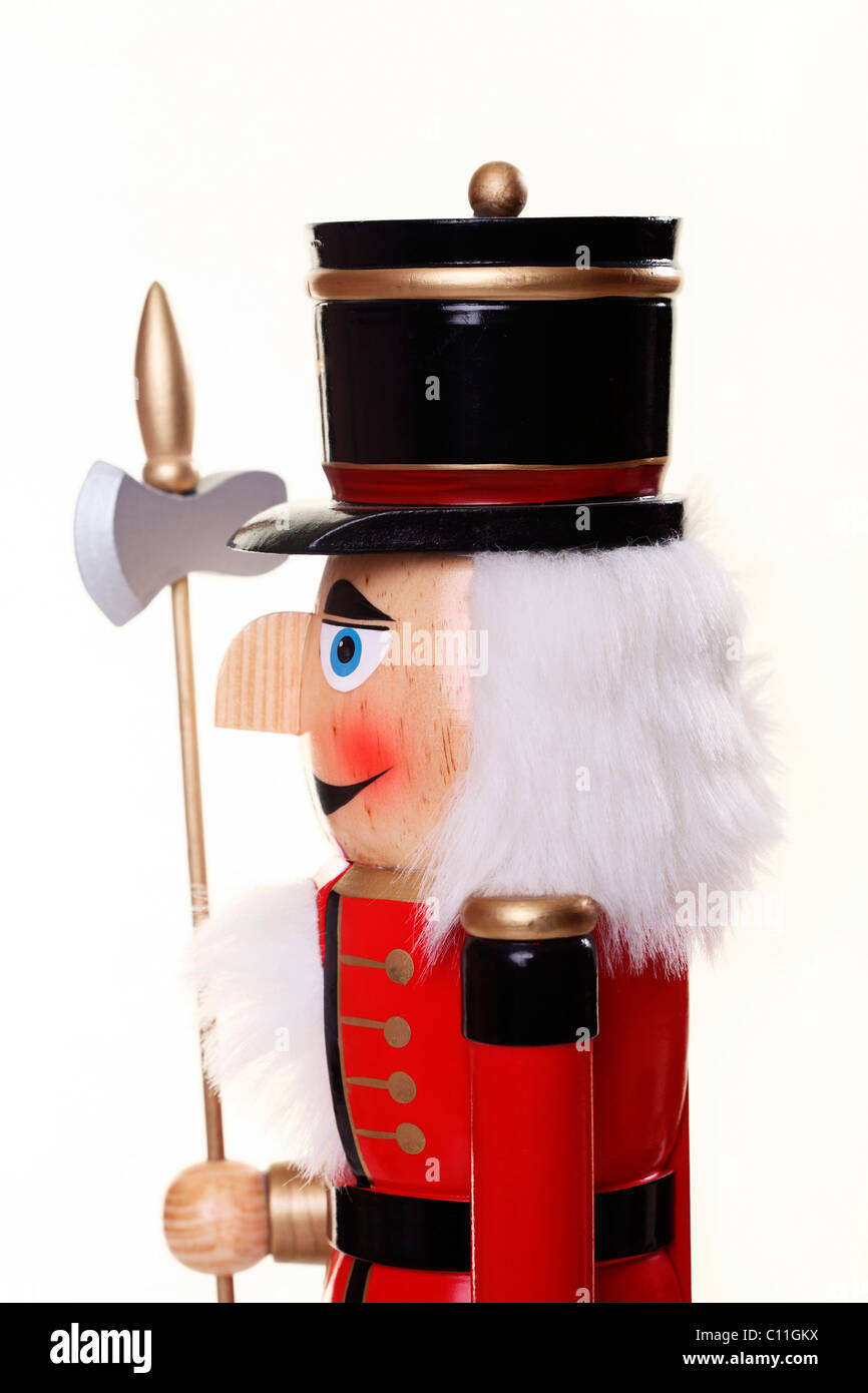 Nutcracker figure, profile Stock Photo - Alamy