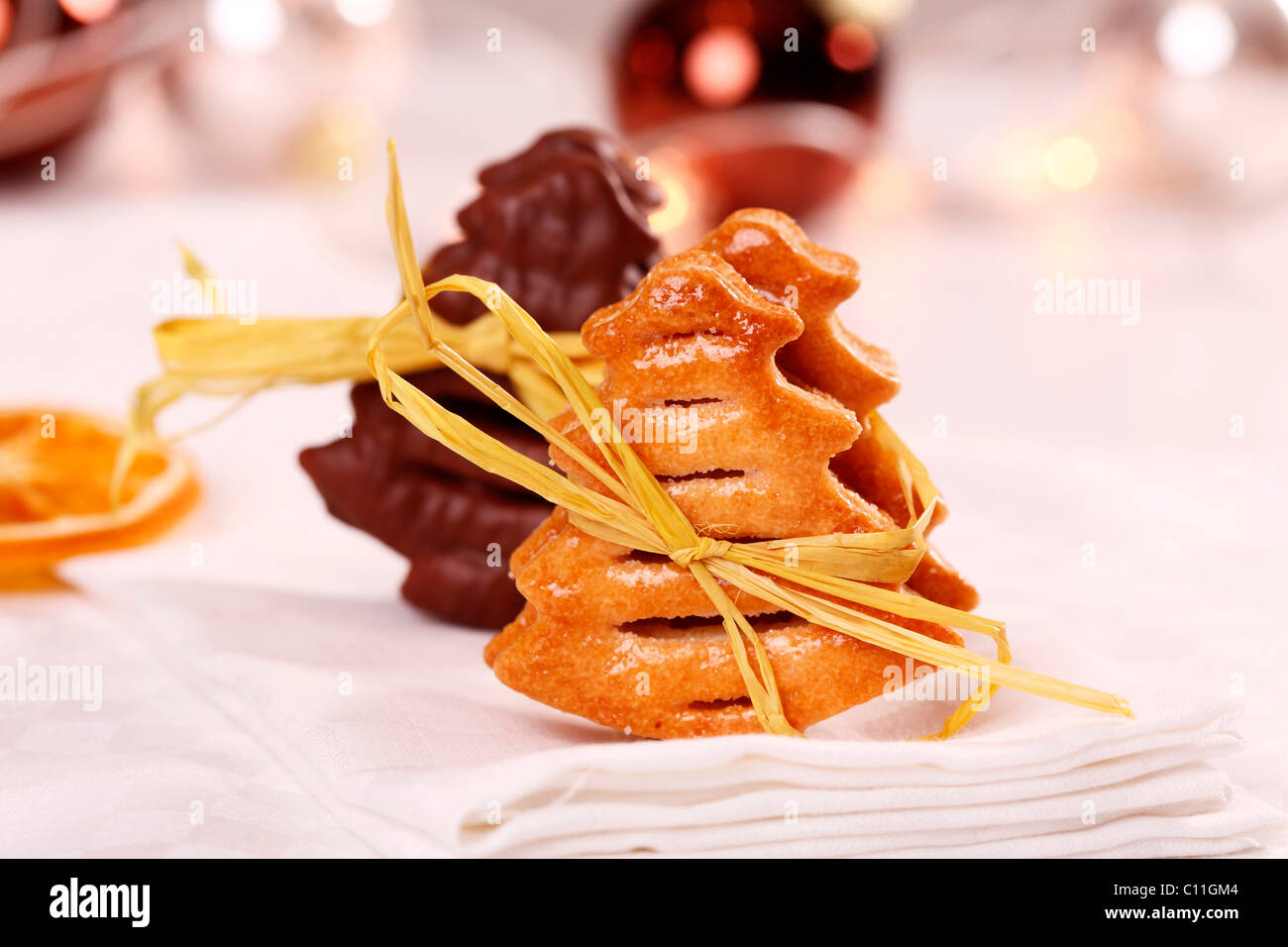 Christmas puff pastry Stock Photo - Alamy