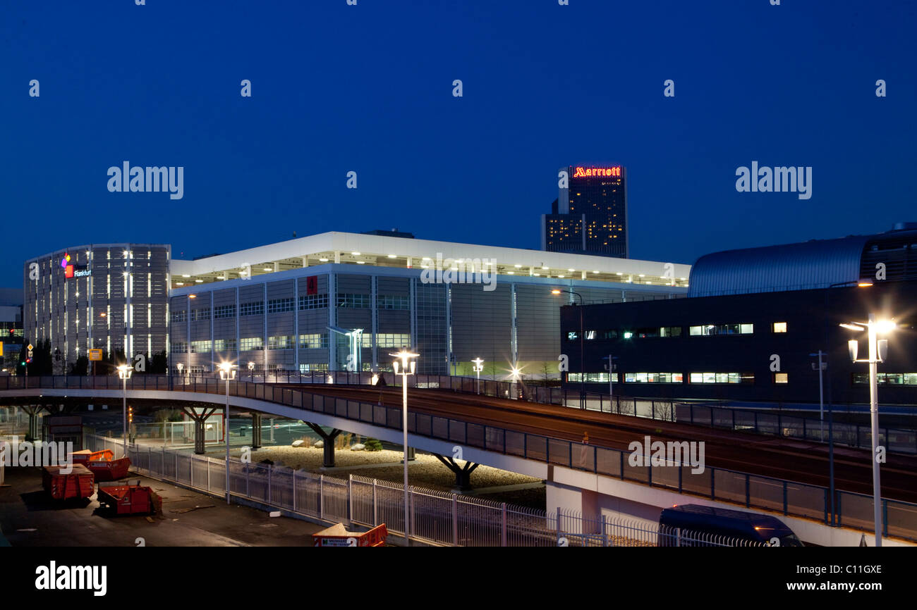 Messe Frankfurt trade fair grounds, Frankfurt, Hesse, Germany, Europe ...