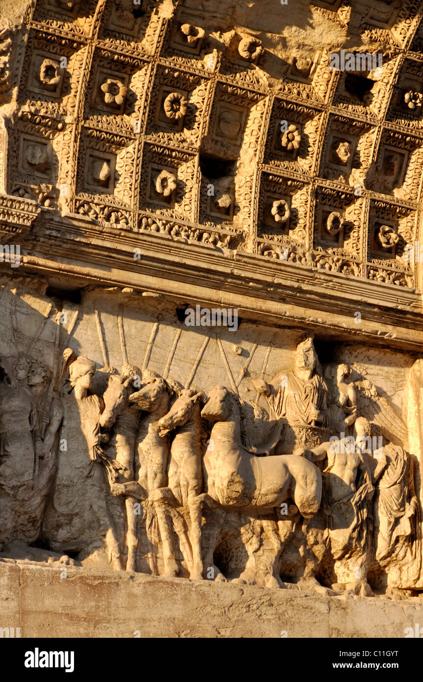 Arch of titus relief hi-res stock photography and images - Alamy
