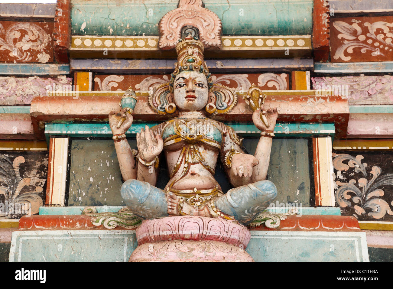 Statue god bannari amman temple hi-res stock photography and images - Alamy
